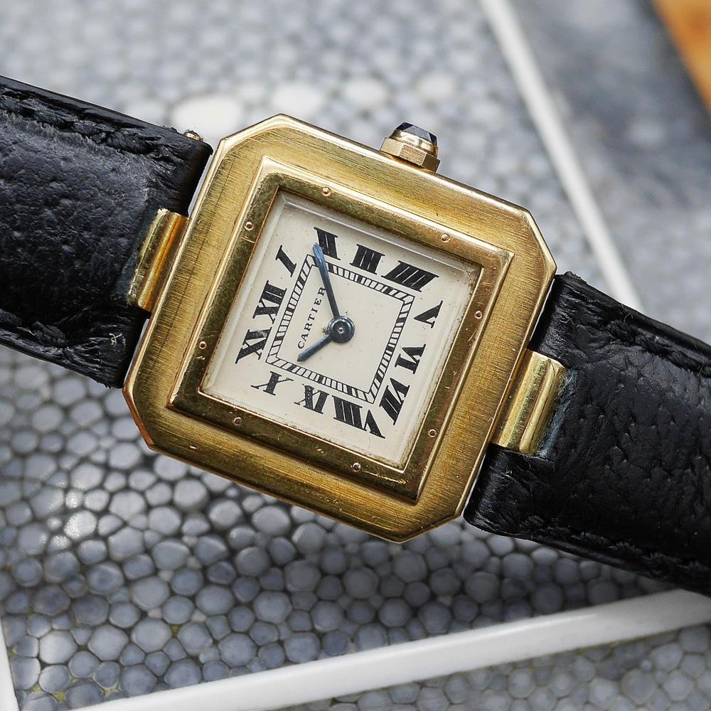 Cartier Square with Cut Corners 18K Yellow Gold, Circa 1940 – Pires ...